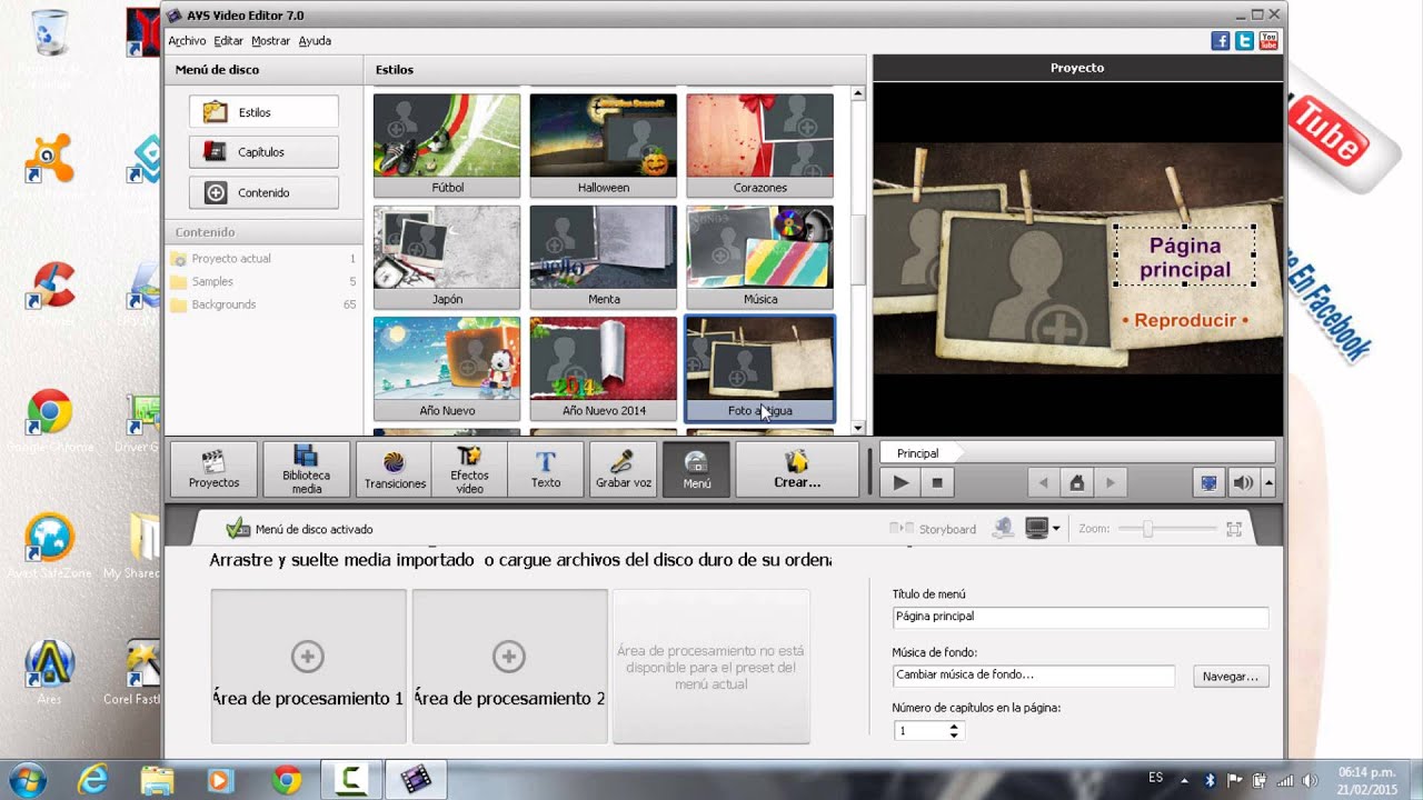 Como Grabar una pelicula en HD en un DVD de 4 7GB Con AVS Video Editor ...