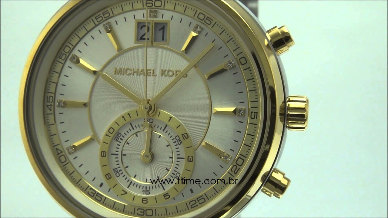 Relógio Michael Kors Sawyer MK6225/5KN. - YouTube