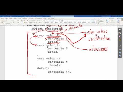 Introducción a la programación Lenguaje C Switch Seleccion Múltiple crear Menu de opciones y ...