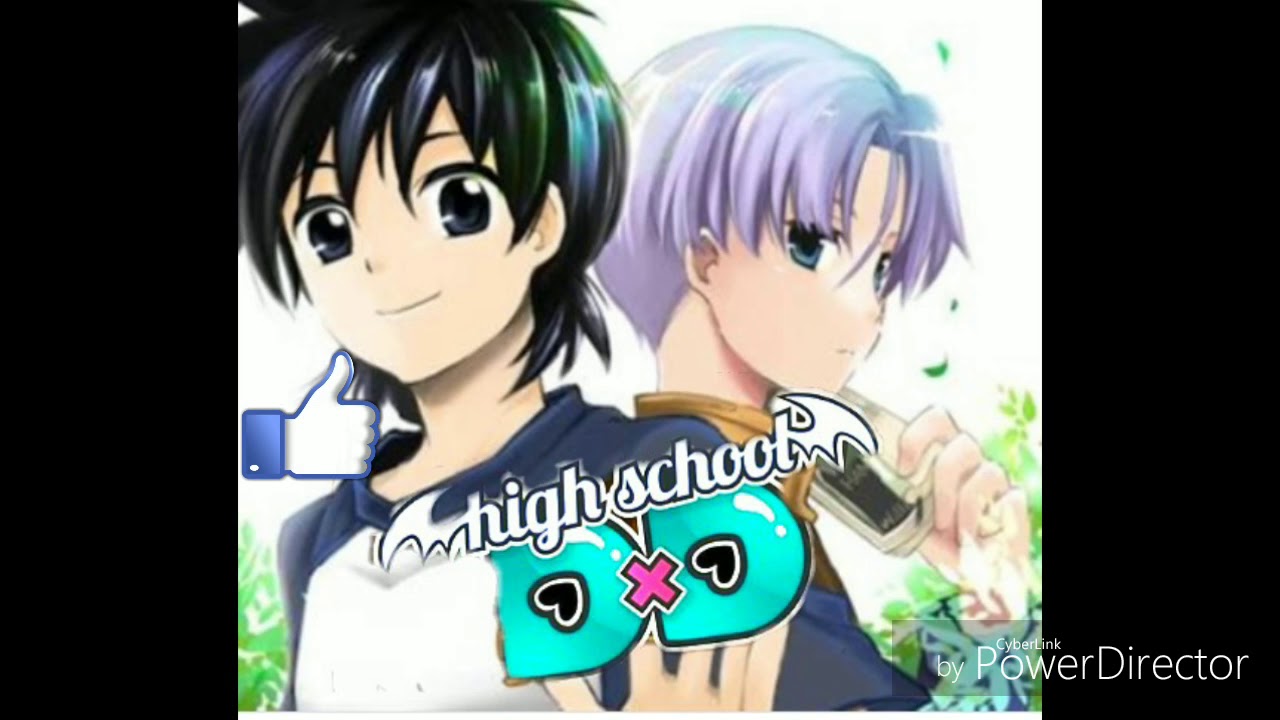 QHPS goten i trunks caian en high school dxd capitulo 3 - YouTube