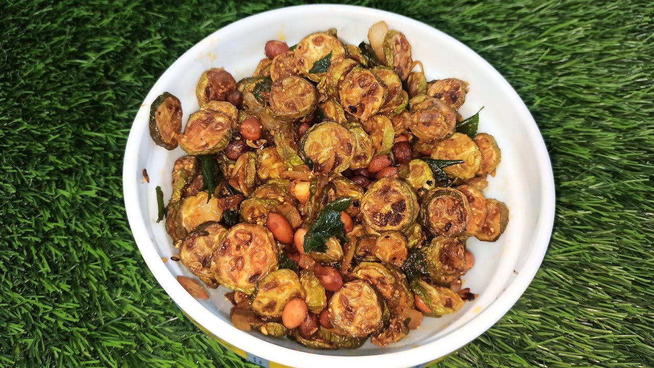 Dondakaya Fry/Tindora Peanut Fry Recipe/దొండకాయ వేపుడు - YouTube
