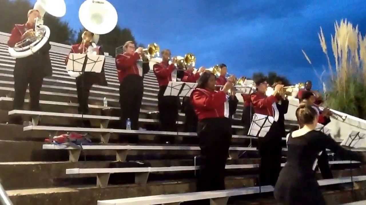 Jordan H.S. Marching band 10-31-13 - YouTube