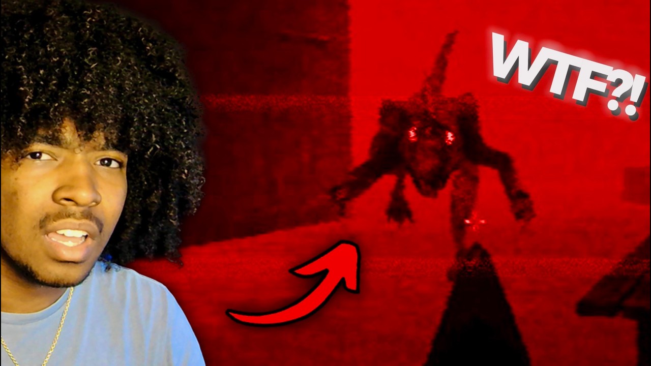 I Played The Most TERRIFYING Horror Game.. [BLOOD MALL] - YouTube