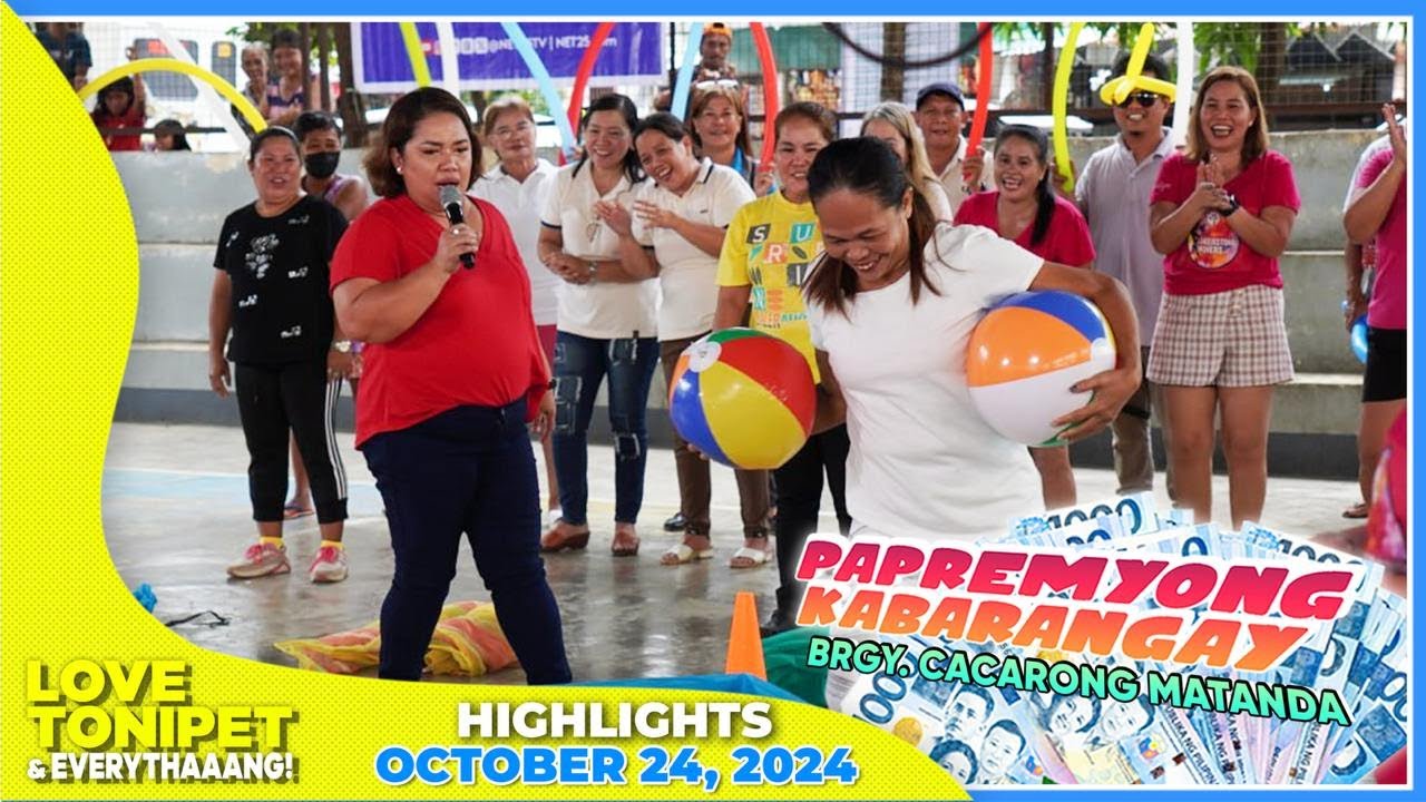 TONIPET GABA, MAY PAALALA PARA SA MGA CHALLENGER NG PALARONG KABARANGAY ...