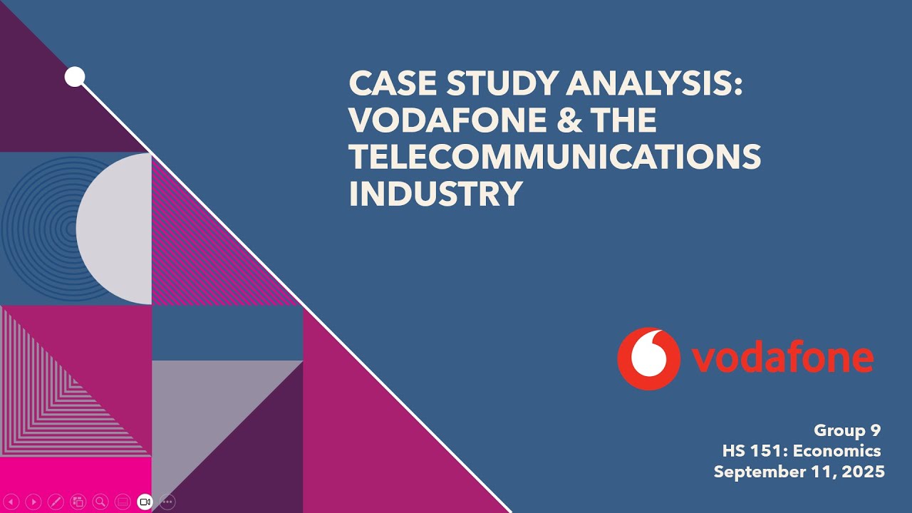 Vodafone Case Study Presentation - YouTube
