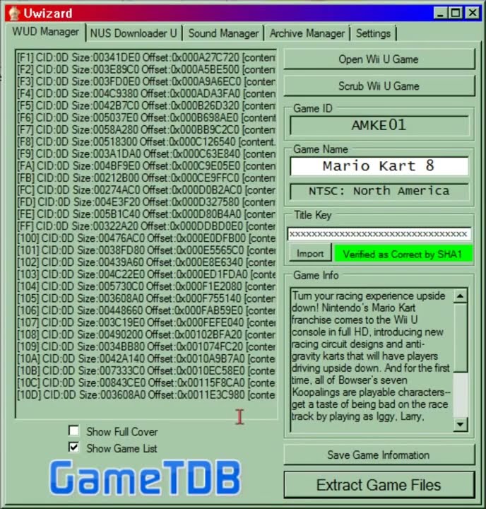 Piratear Wii U | extraer juegos WUD con Uwizard 1.1.4 1.1.3 - YouTube