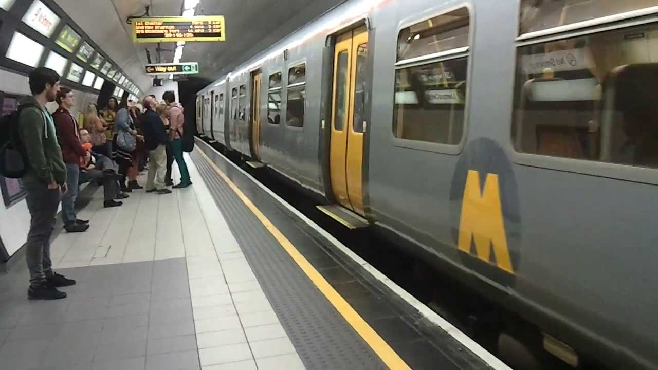Liverpool Wirral Line at Liverpool Central station - YouTube