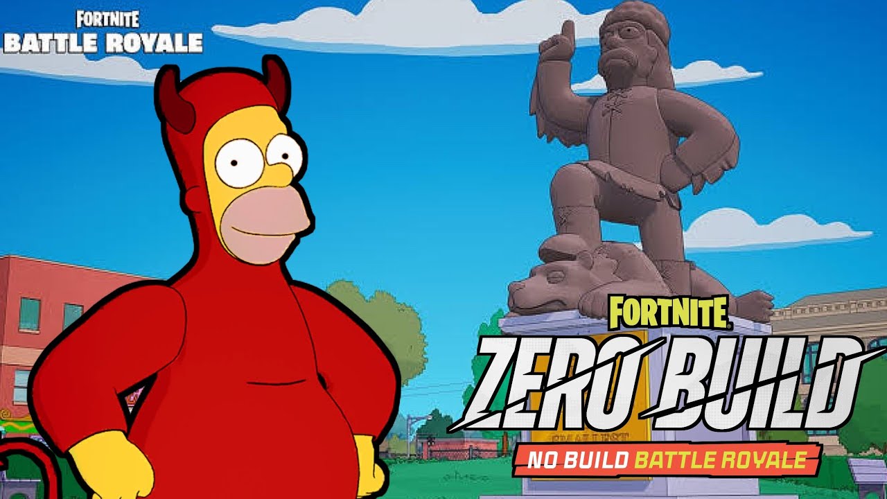 Fortnite x The Simpsons | Battle Royale Zero Build | Solo | No ...