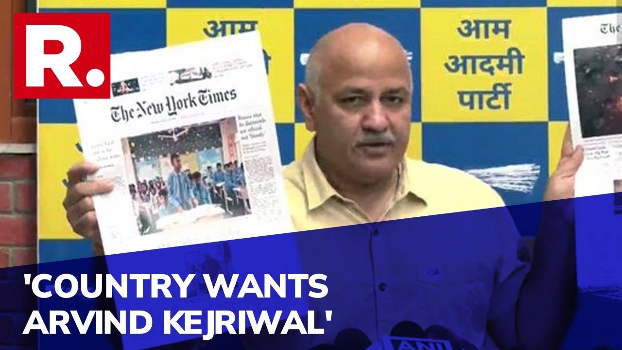 'Modi Vs Kejriwal In 2024': Manish Sisodia Pits Delhi CM Kejriwal ...