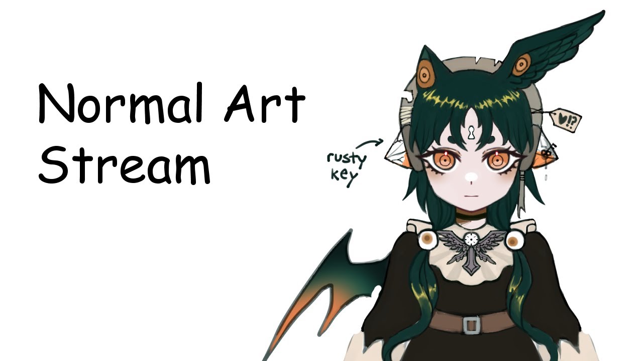 noraml art stream [just drawing #18] - YouTube
