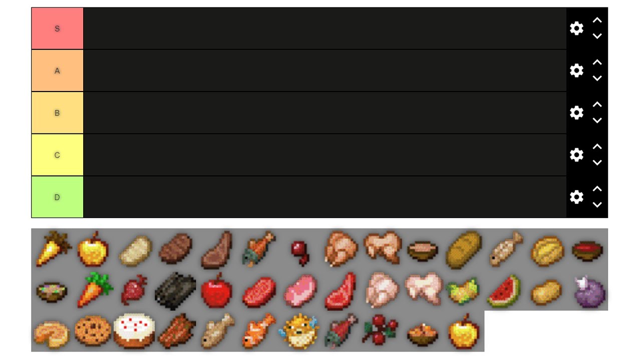 Tierlist de la Meilleure nourriture de Minecraft - YouTube