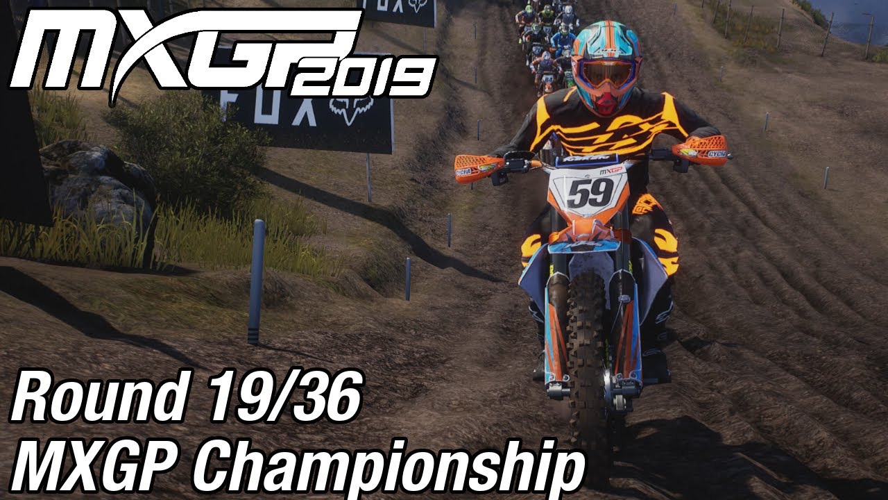 MXGP 2019 (PC) - MXGP of Germany: Race 1 [MXGP Rd 19/36] - YouTube