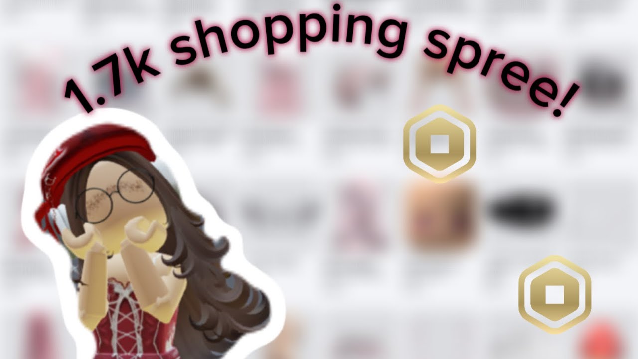 1.7k robux shopping spree!! ♡︎ - YouTube