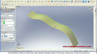 SolidWorks Surface Modeling Tutorials - YouTube