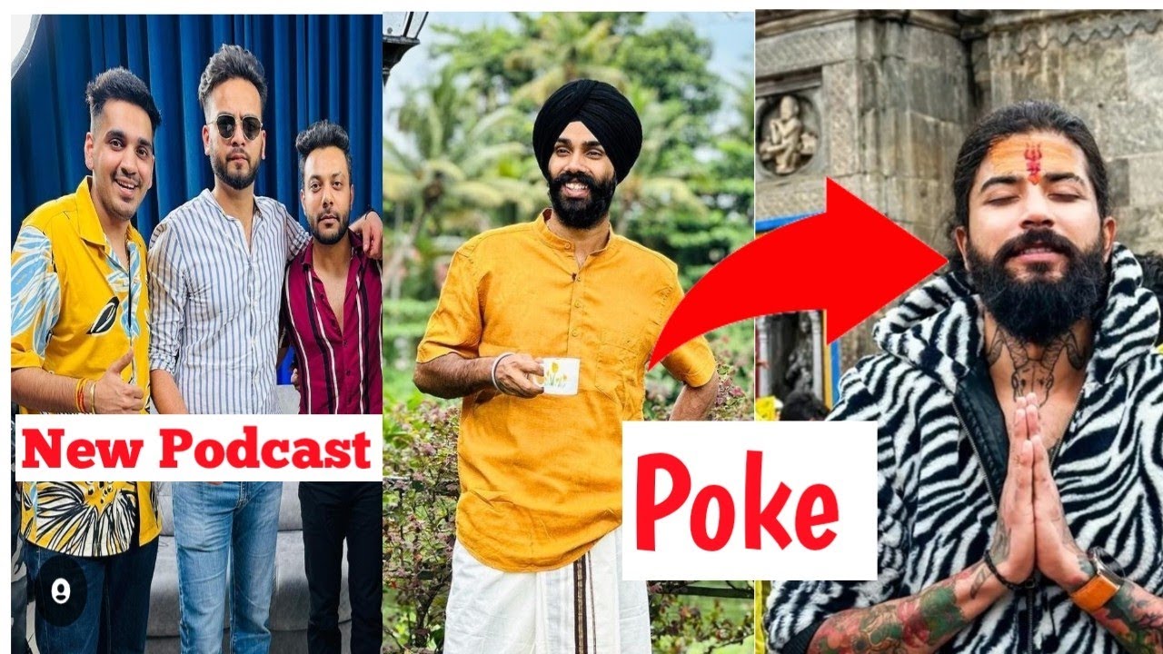 podcast Realhit with elvish Yadav, Jatt Prabh jot poke UK07Rider, Ali Zone - YouTube