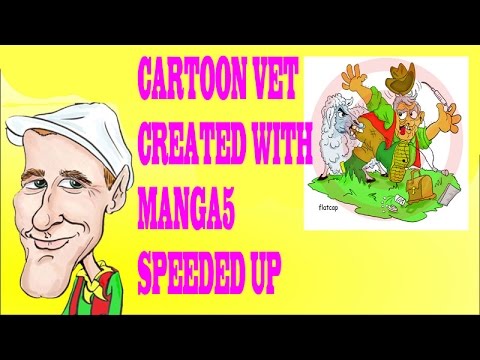 drawing cartoon country vet with manga 5 for flatcap1 cartoon blog ...