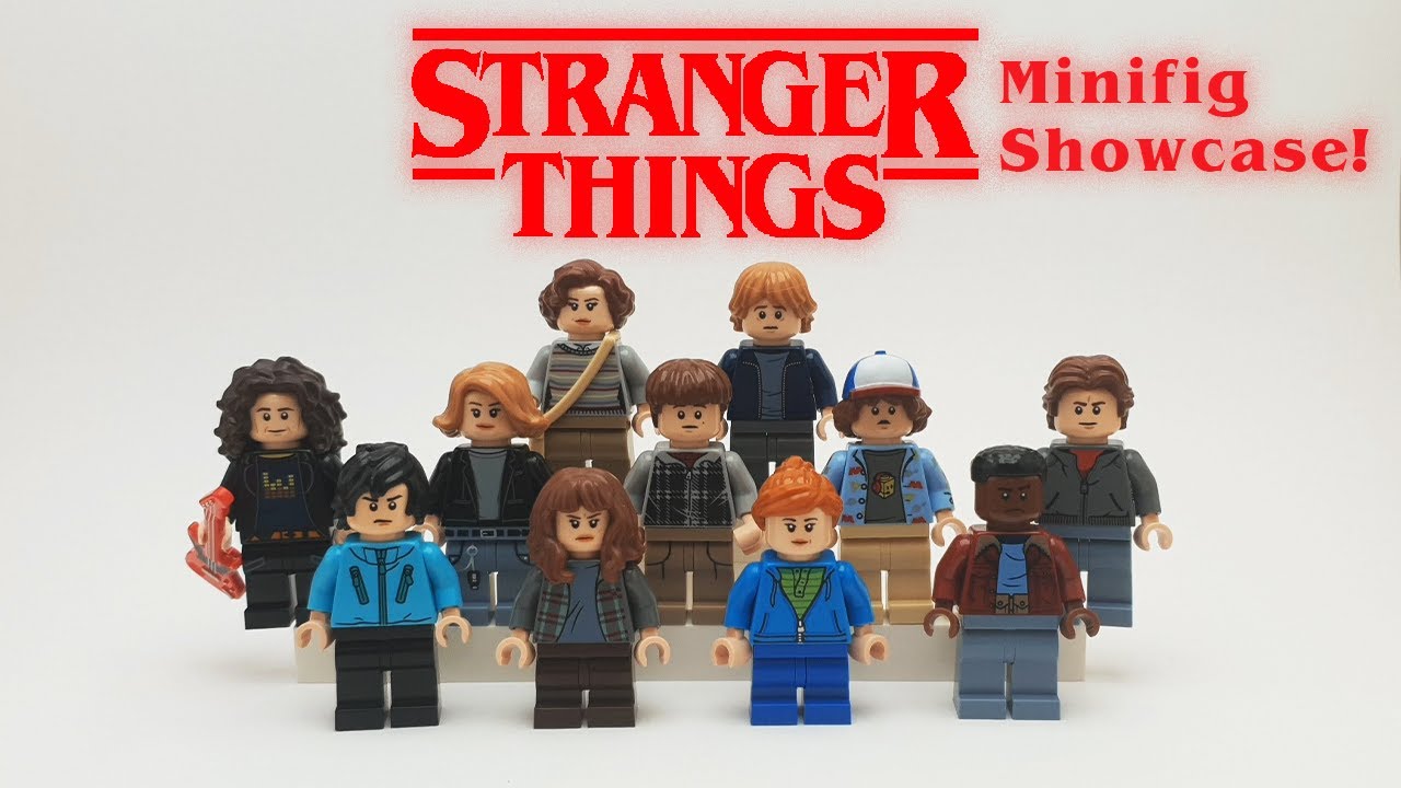 LEGO STRANGER THINGS Season 4 - Custom Minifigure Showcase - YouTube