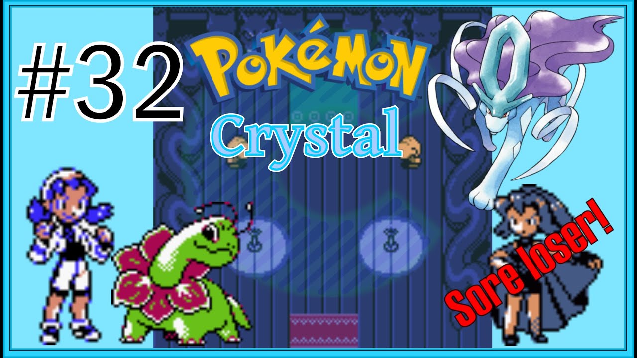 Clair's a Sore loser! Pokémon Crystal Version - Part 32 - YouTube