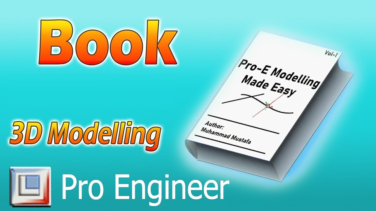 Pro E | Making a BOOK in Pro E 5.0 | Pro Engineer CAD CAM CNC || (Urdu ...