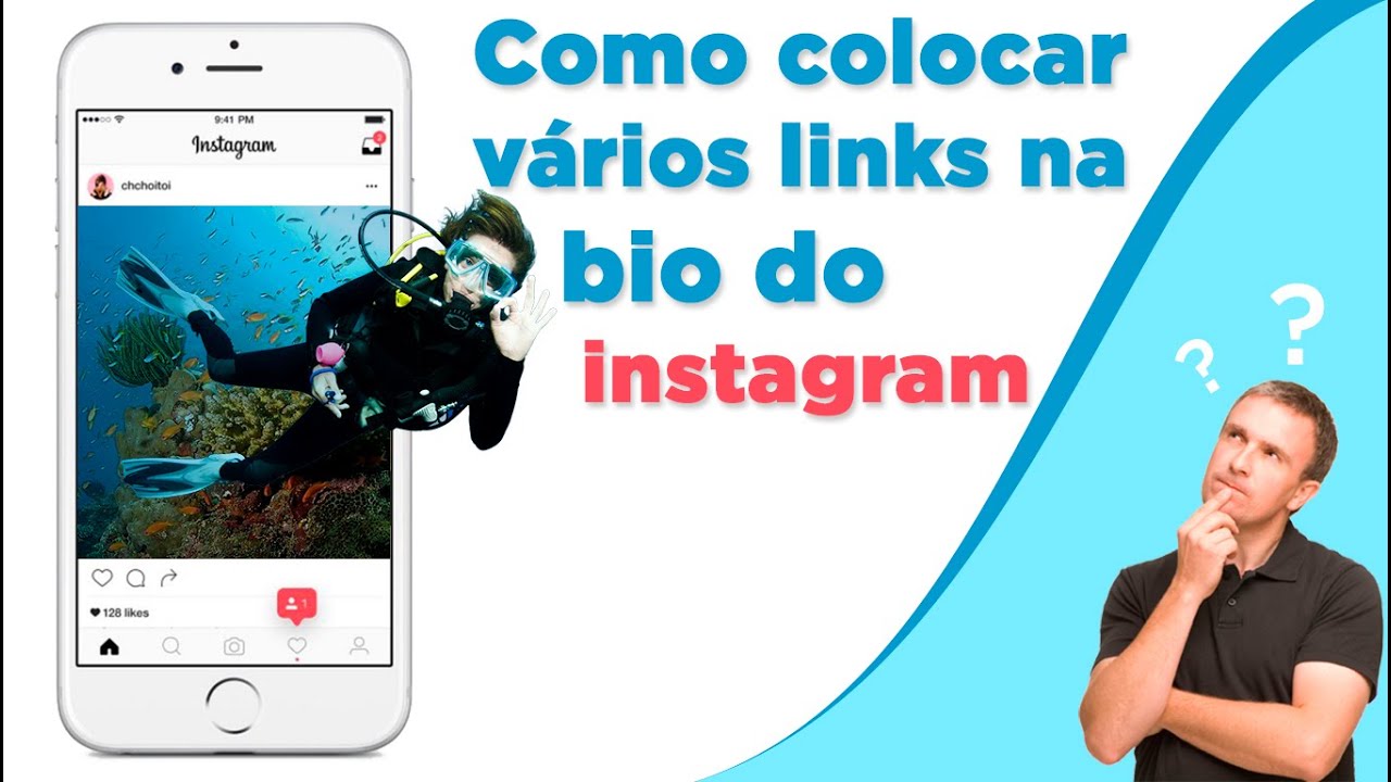 Como colocar vários links na bio do instagram - YouTube