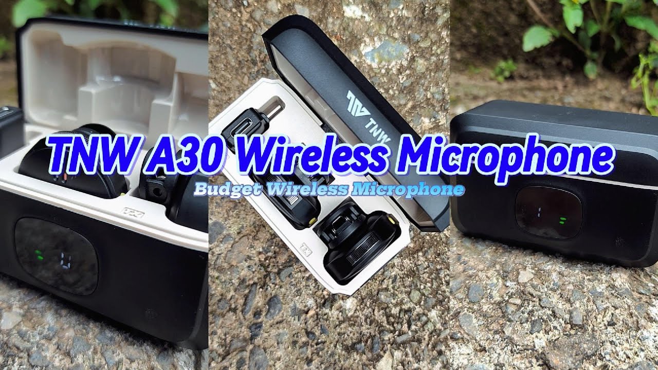 TNW A30 Wireless Microphone UNBOXING & REVIEW | Budget Wireless ...