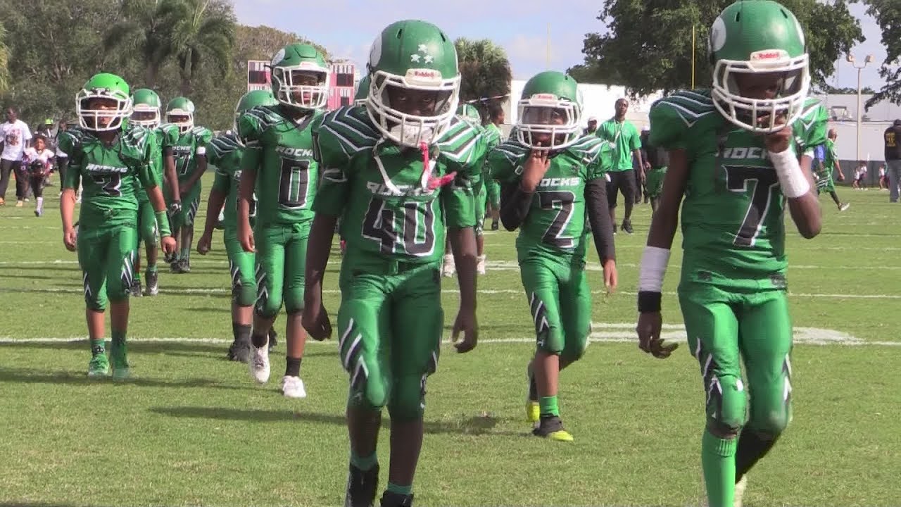 DELRAY ROCKS vs. PPO BENGALS - AYFL 8U SUPER BOWL - 11/16/19 - YouTube