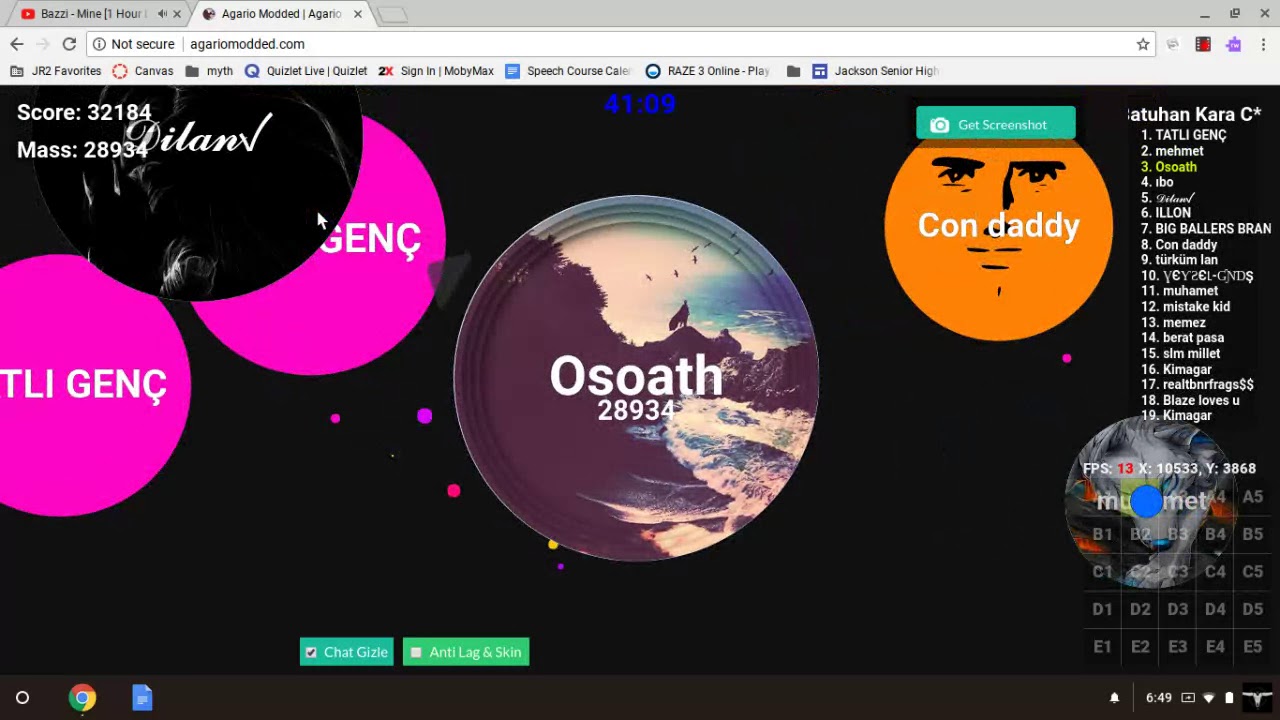 Agario Modded Part 1 - YouTube