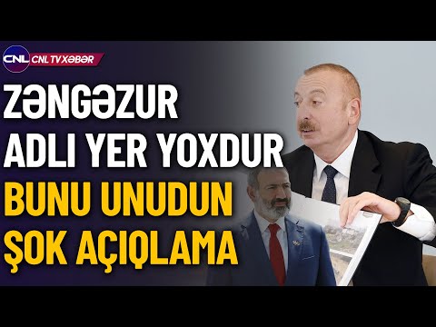 Zəngəzurla bağlı şok açıqlama (Xəbərlər 1.03.2024)