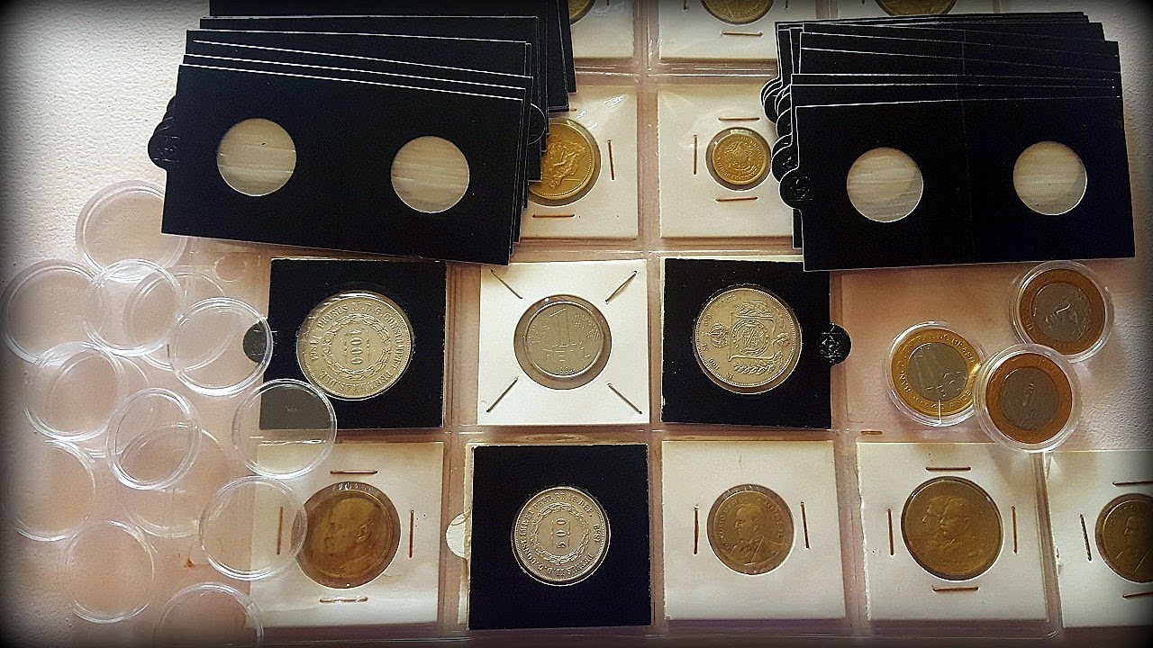 Como guardar moedas de coleção / Como preservar moedas antigas - Melhor ...