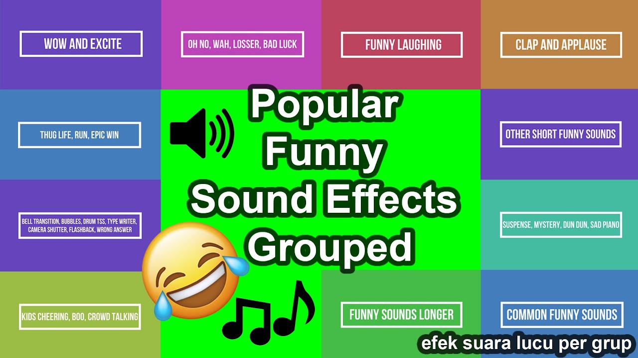 Funny Sound Effects Grouped no copyright - YouTube
