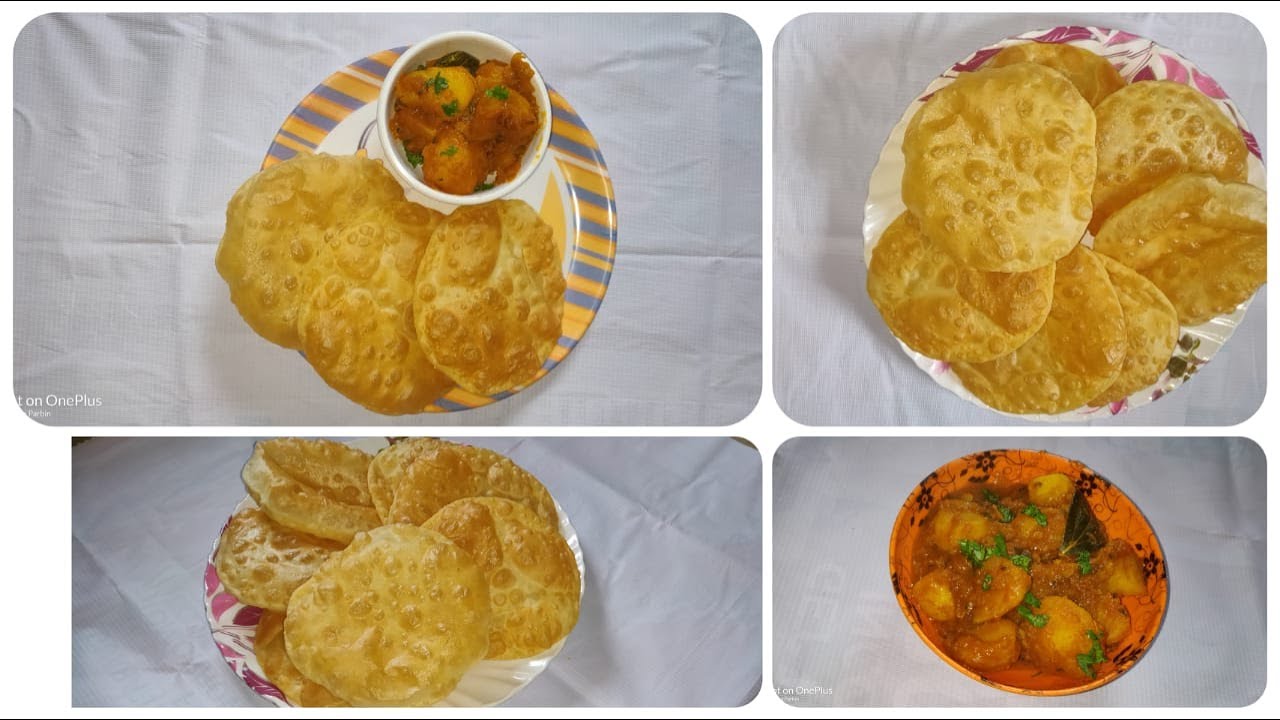 Luchi Aloo Dom |Bengali Dish | Allo Dom Recipe |Puri | Breakfast Recipe ...
