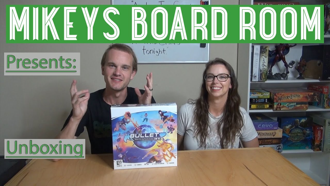 Bullet Board Game by Level 99 Games - Unboxing - YouTube
