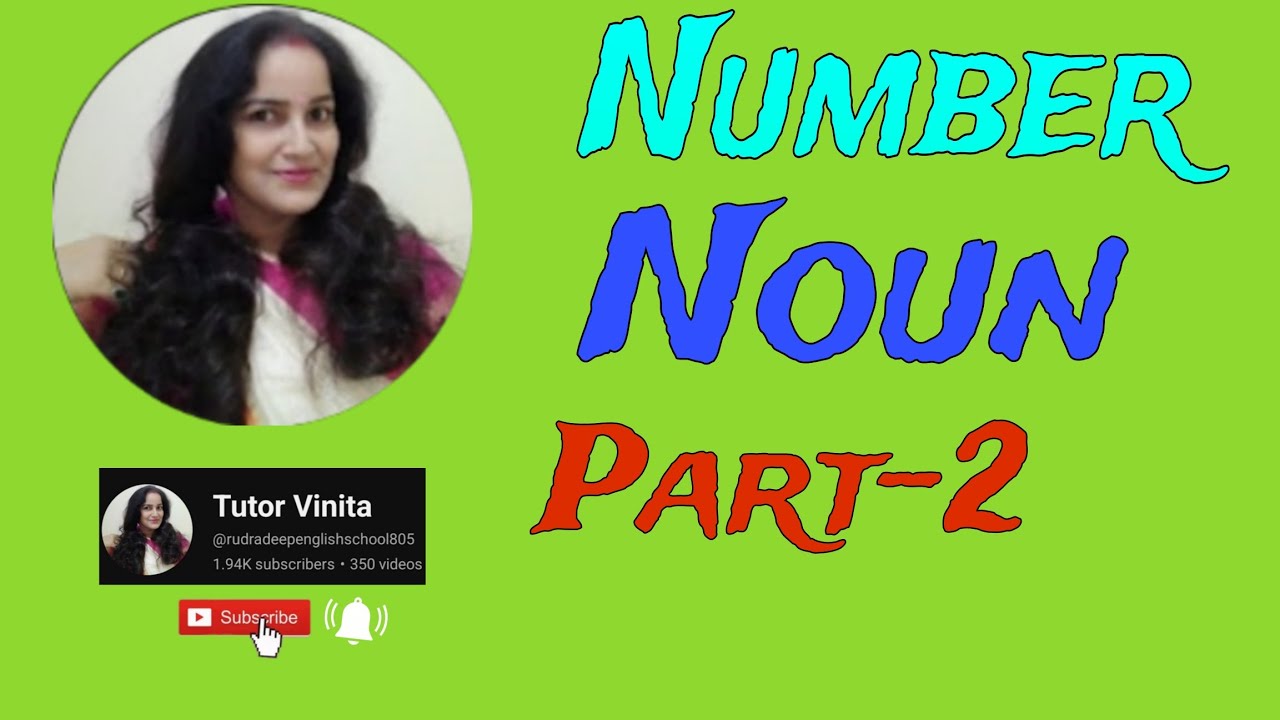 How many numbers are there in noun? #noun #find out #numbers ...