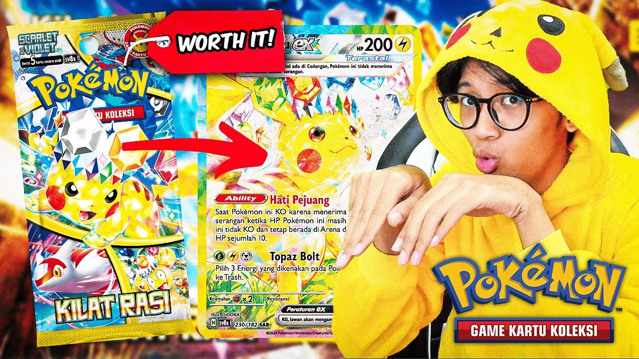 AKU BUKA SET TERBARU KARTU POKEMON KILAT RASI DEMI MENCARI PIKACHU ...