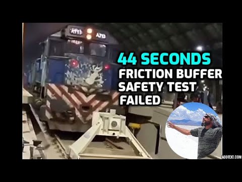 friction and hydraulic buffer safety test FC Mitre Argentina - YouTube