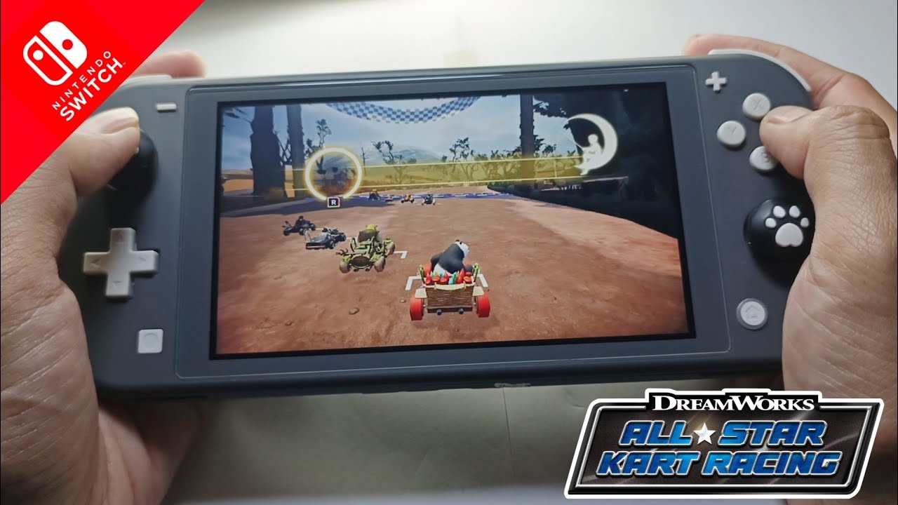 DREAMWORKS ALL STAR KART RACING || NINTENDO SWITCH GAMEPLAY - YouTube