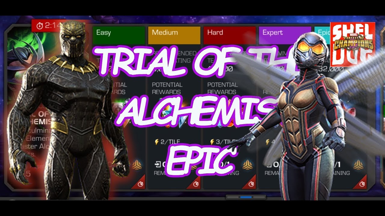 MCOC Polska - Trial of the Alchemist - Killmonger vs Wasp - One-Shot ...