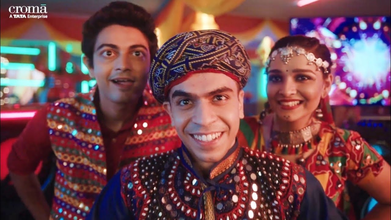 Jay Thakkar's Latest Croma Ad Film | Navratri Special | On-Air | - YouTube