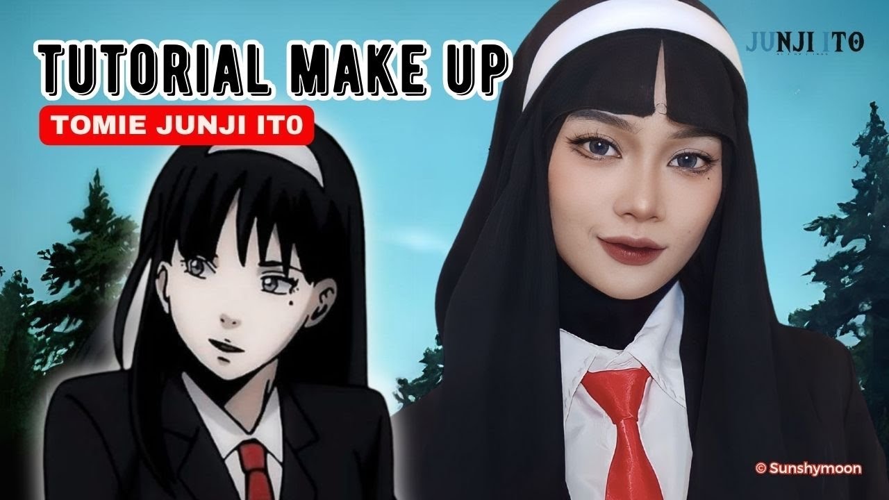 Hijab Cosplay 】 Tutorial Makeup Cosplay「Tomie - Junji Ito: Collection ...