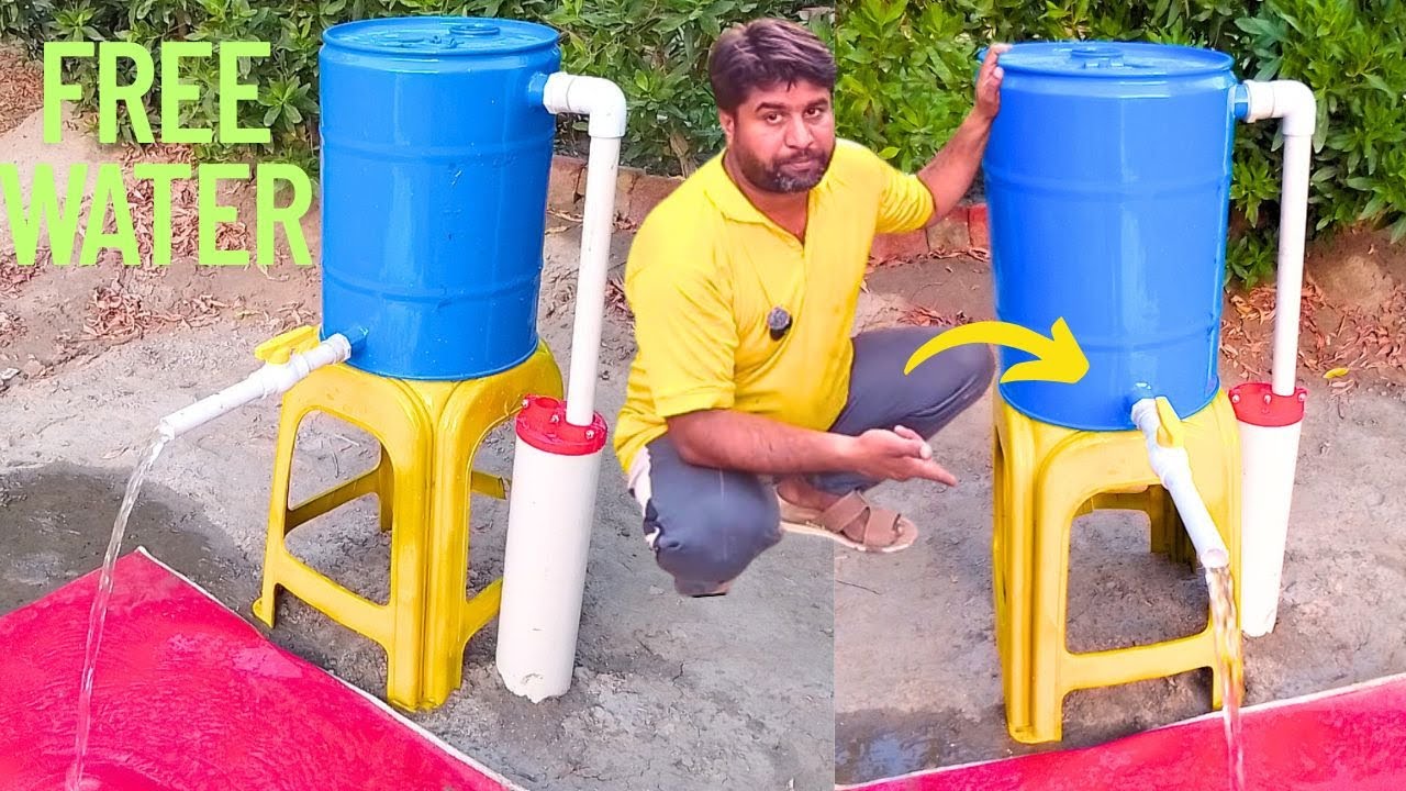 🚀 Free Energy Water Pump – DIY Auto Water Motion from Deep Well NO ...