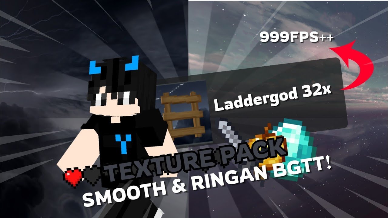 INI DIA ‼️ TEXTURE PACK SMOOTH & RINGAN BUAT PVP DI DEVICE KENTANK 🥔🥔 ...