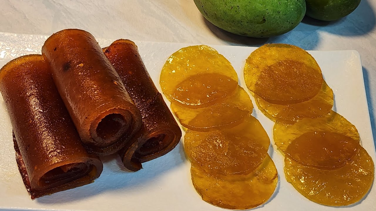 সহজ দুই রকমের টক ঝাল মিষ্টি আমসত্ত্ব রেসিপি |আমসত্ত্ব |Aamsotto Recipe ...