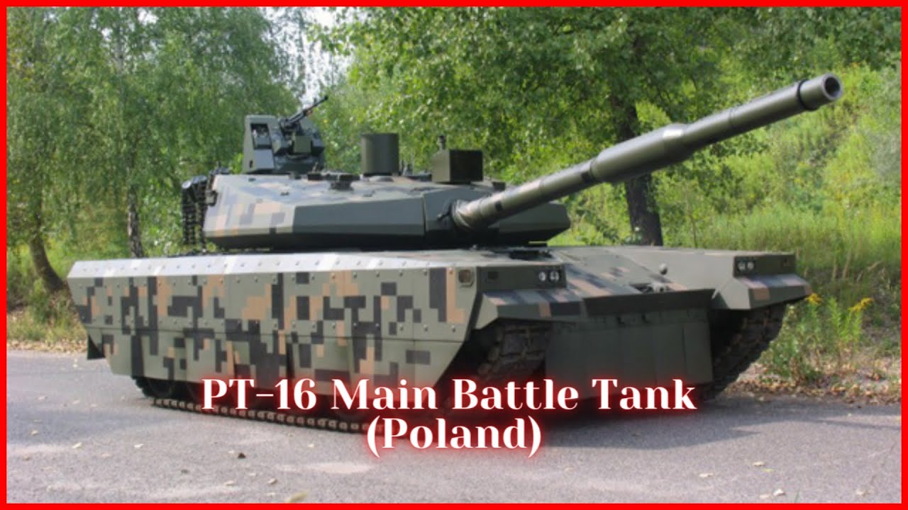 PT-16 Main Battle Tank (Poland) - YouTube