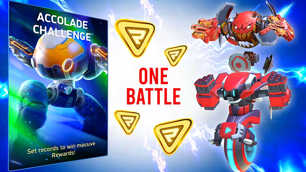 Accolade Challenge Complete in 1 Battle - Killshot & Surge - Mech Arena ...