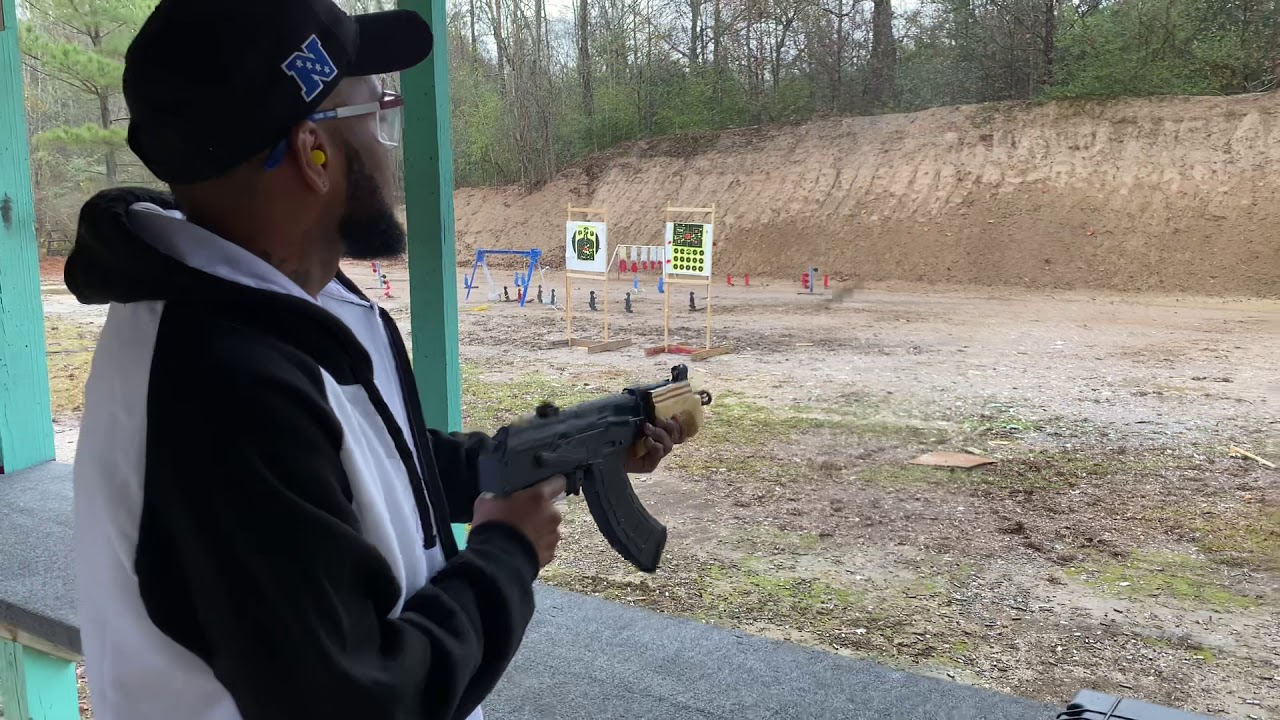 ROB SHOOTING MY MICRO DRACO - YouTube