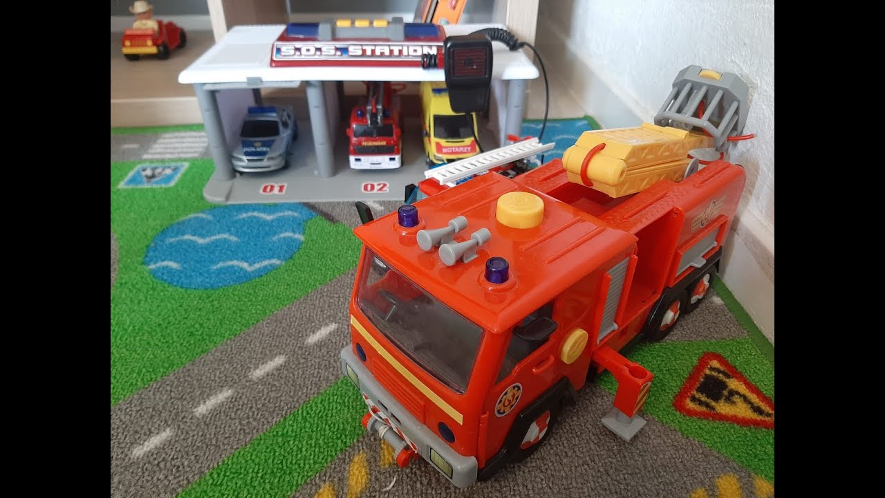 fireman sam Fire truck,ambulance,police car for kids!|playing with toys ...