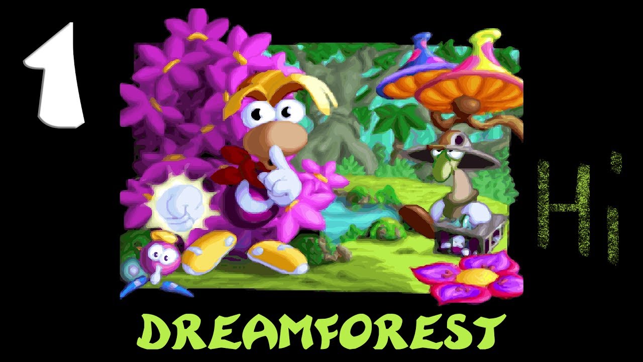 The Dream Forest FULL - Rayman 1 PC - Part 1 - YouTube