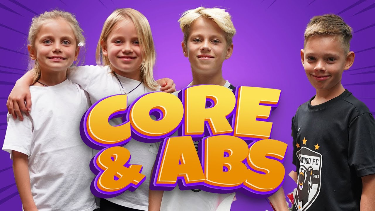 Kids Workout ║ Best Core and Abs Exercises ║ GROWING STRONG - YouTube
