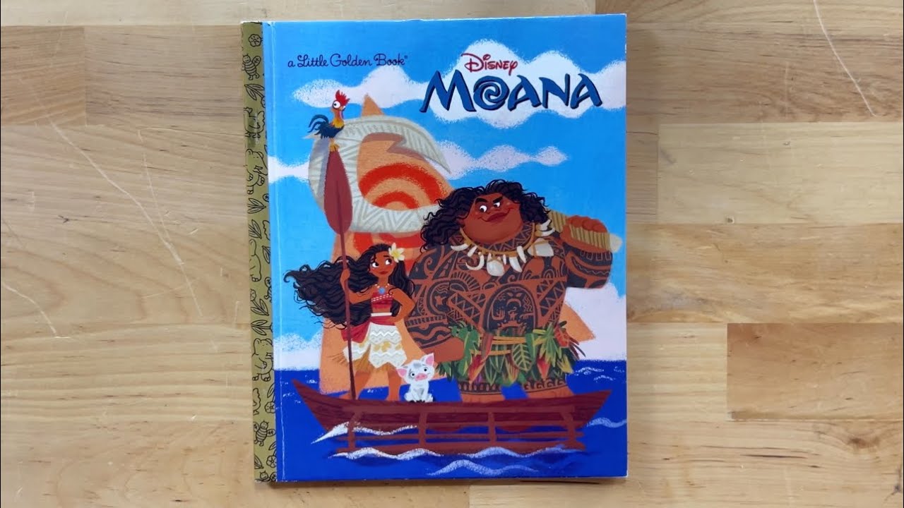 Disneys Moana || A little Golden Book || - YouTube