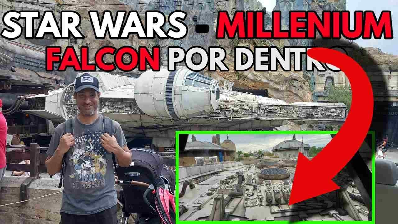 Atraccion Star Wars - Millenium Falcon (Halcon Milenario) - Disney ...